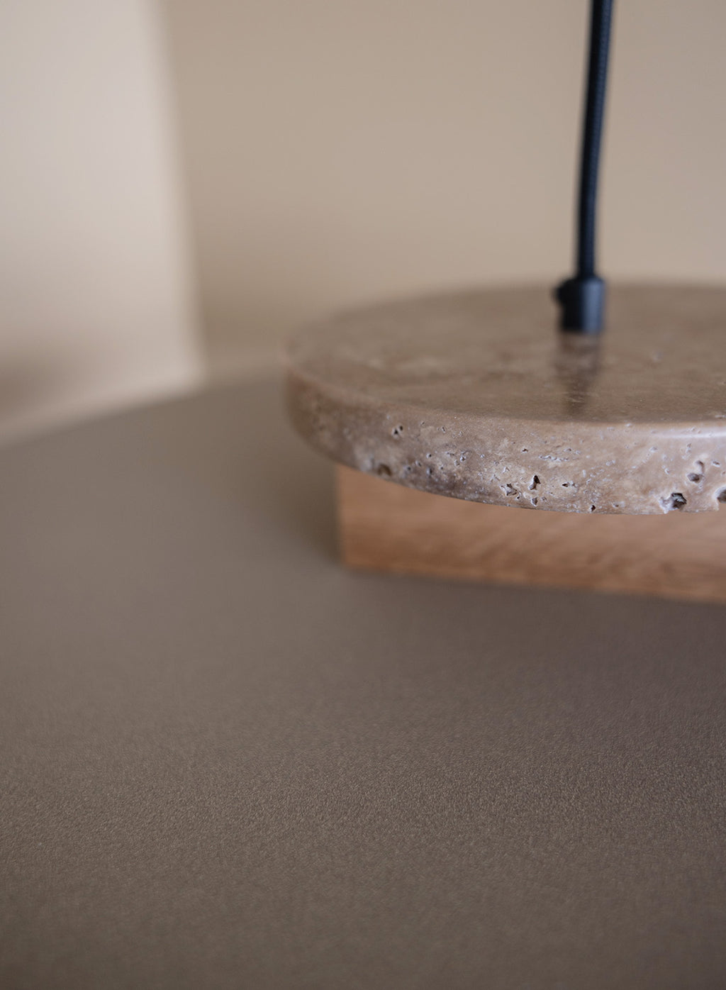 FLAT Travertine | Pendant Light – Lighting Fixtures